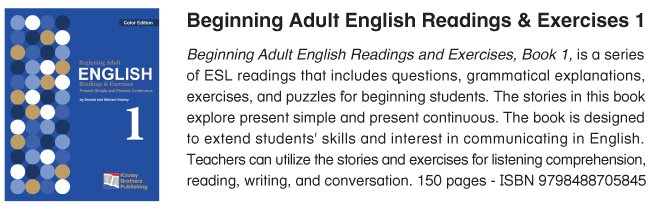 Beginning Adult English – A Closer Look